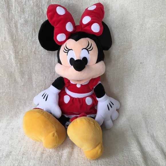 Disney | Toys | Disney Store Minnie Mouse 8 Plush | Poshmark